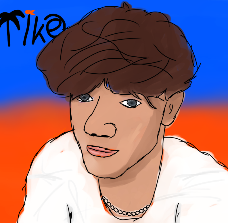 I tried to draw tiko 🐠🐠🐠 - ibisPaint