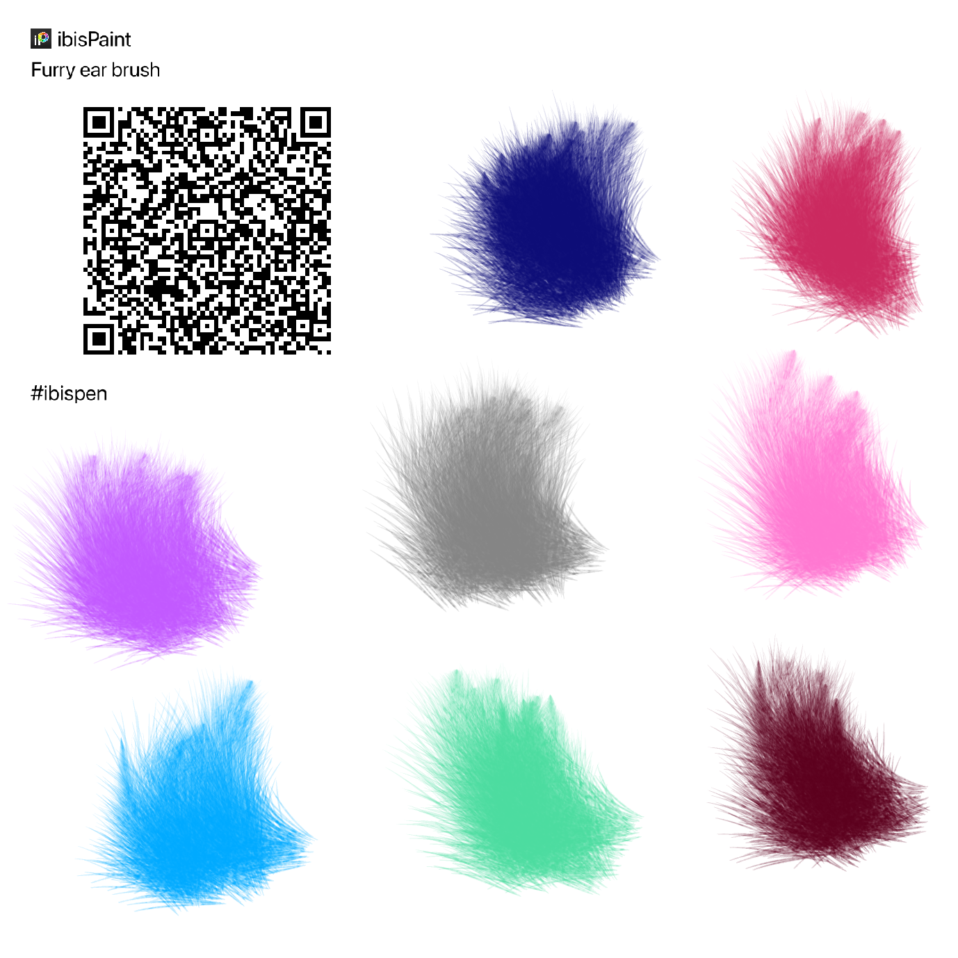 Furry ear brush 🧚🏻‍♀️💕 - ibisPaint