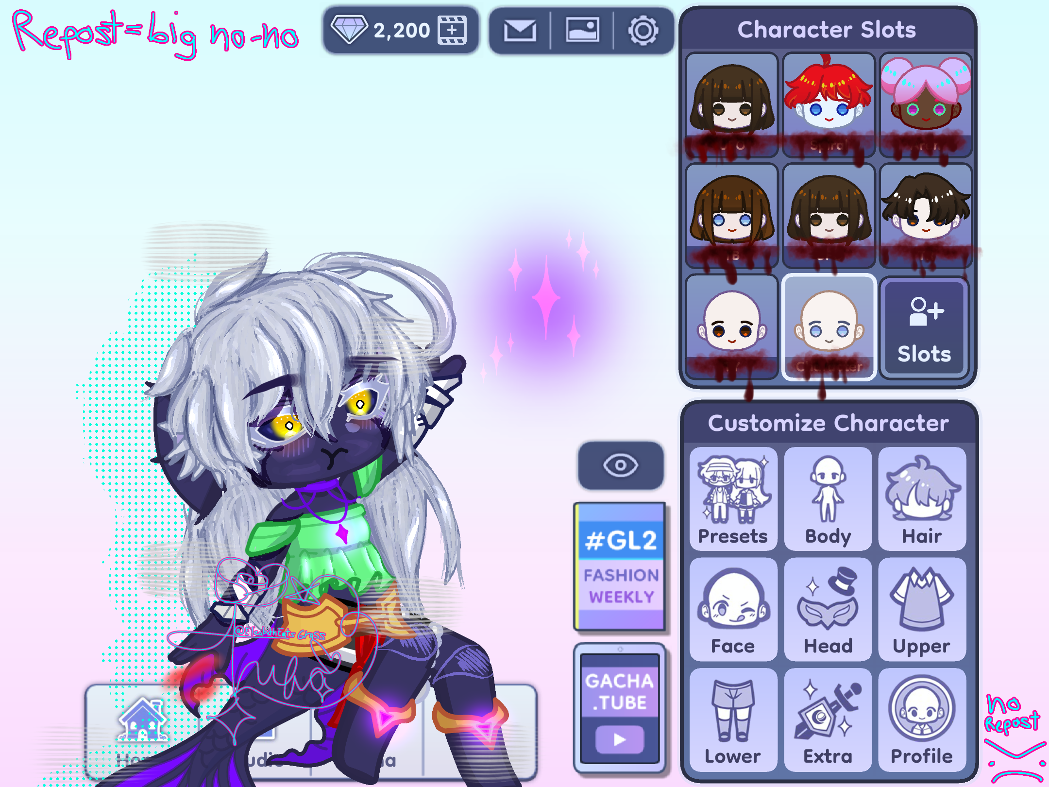 Second oc (sorta) - ibisPaint