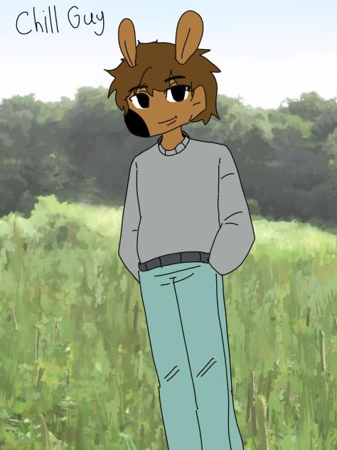 Chill guy - ibisPaint