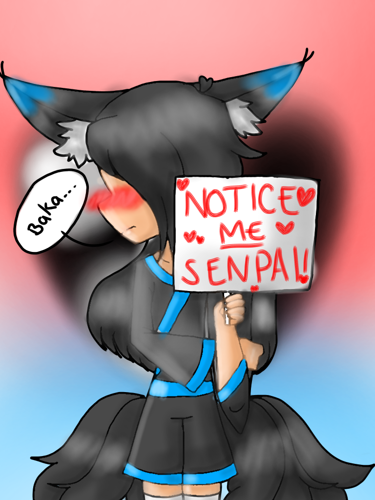 NOTICE ME SENPAI! - ibisPaint
