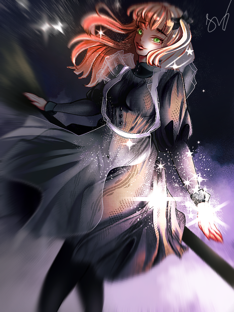 Redraw of an old witch oc - ibisPaint