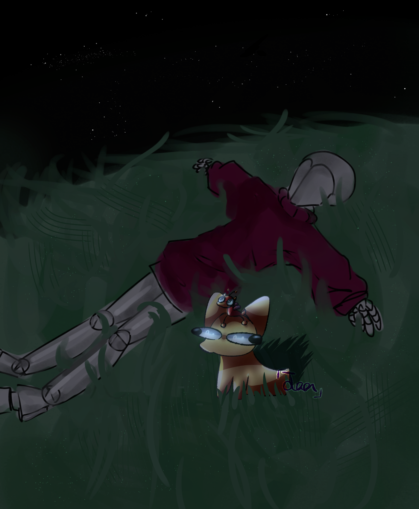 Quinn, Douglas and Chili - ibisPaint