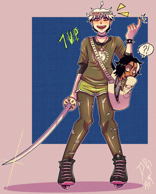 Jemand Bonfim vs the Underworld - ibisPaint