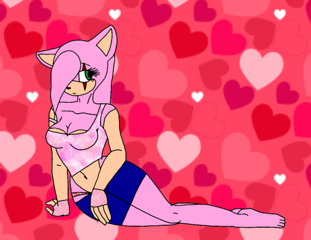 Just Relaxin' Amy The Sweet HedgeHog - ibisPaint