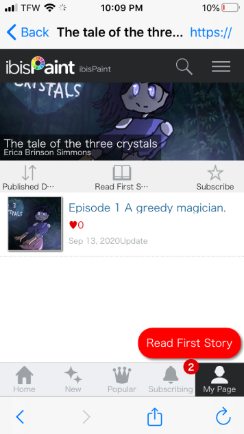 I made a comic! - ibisPaint