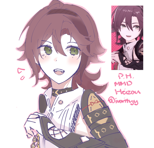 Shikanoin Heizou MMD doodle - ibisPaint