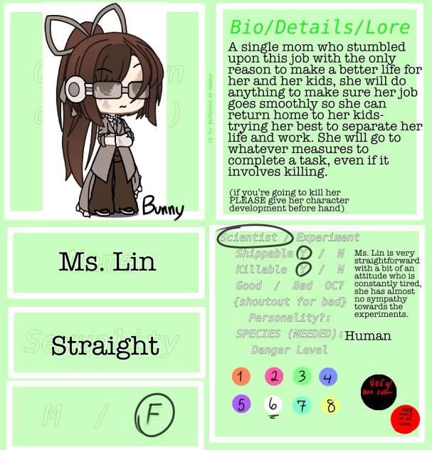 Character sheet!! - ibisPaint