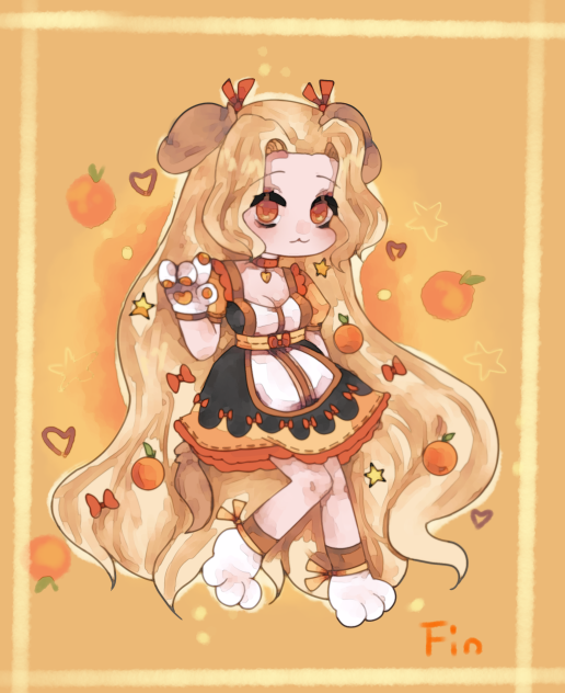 Orange flavoured chocolate - ibisPaint