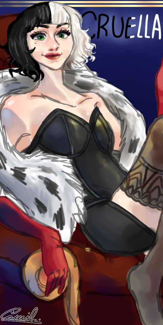 Cruella De Vil - ibisPaint
