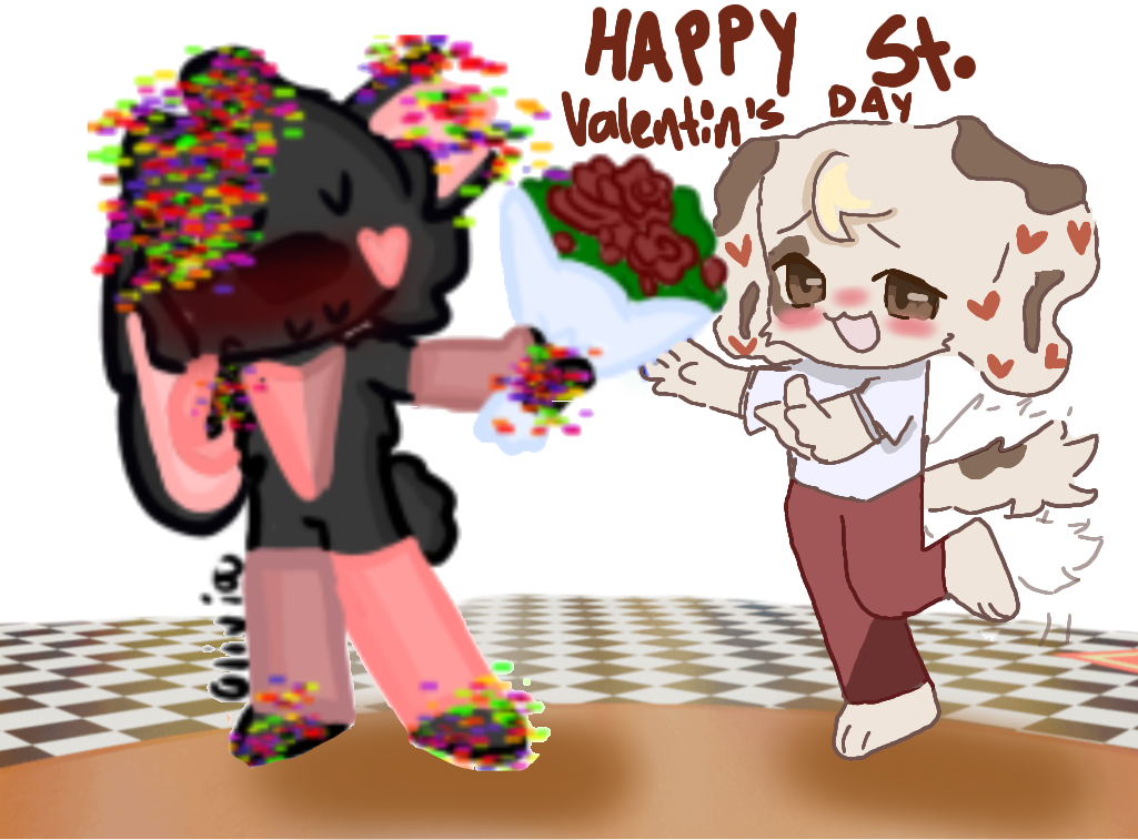collab de san Valentín con void💐 - ibisPaint