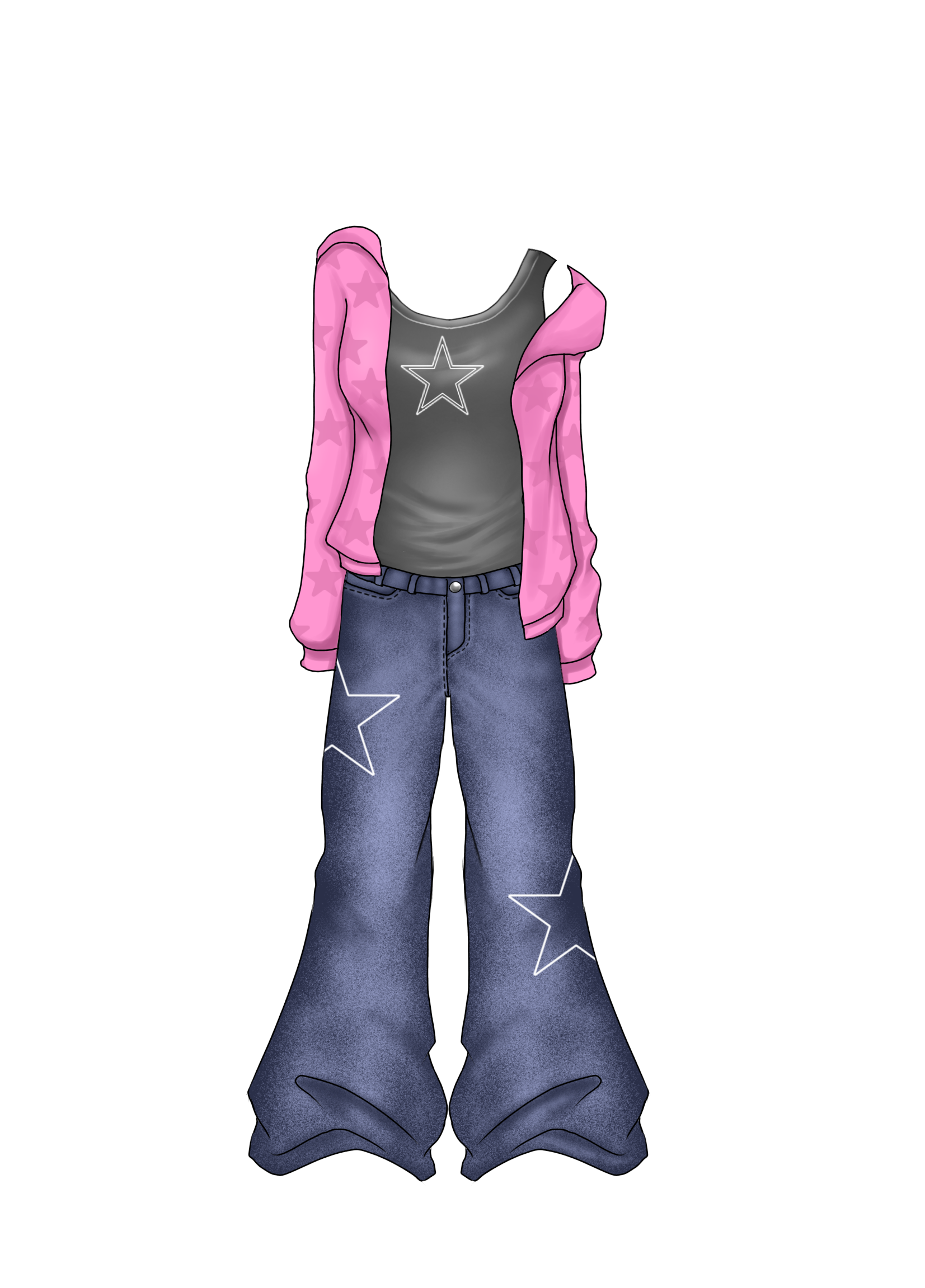 Y2k outfit 1 - ibisPaint