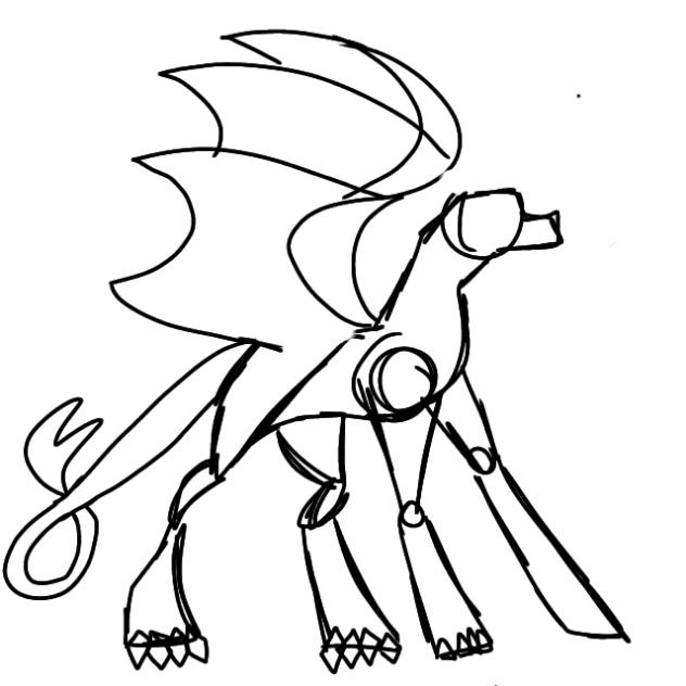 Flying dragon - ibisPaint