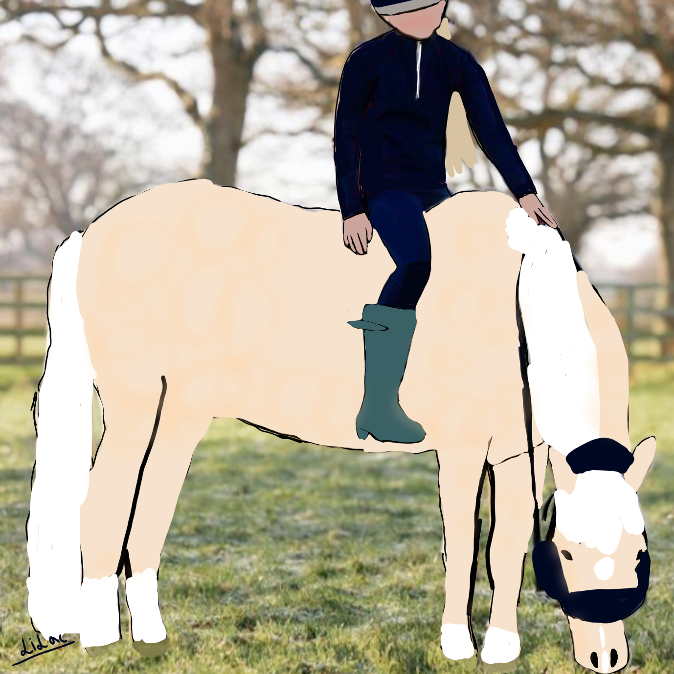 Harlow And Popcorn Fan Art - ibisPaint