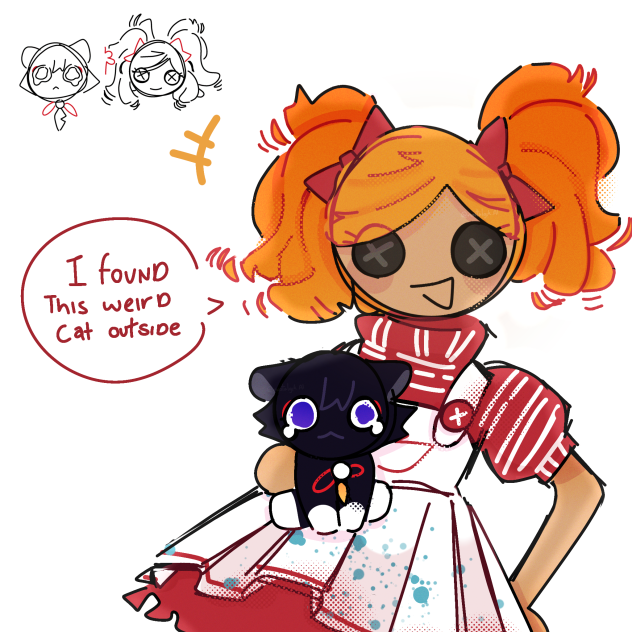 Splat Splatter Splash and a meow meow - ibisPaint