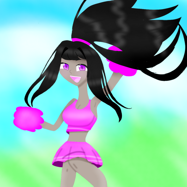 Cheerleading Angela - ibisPaint