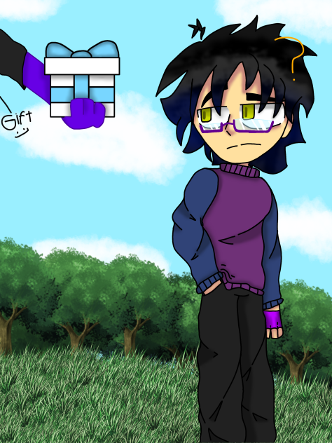 Mysterious gift - ibisPaint