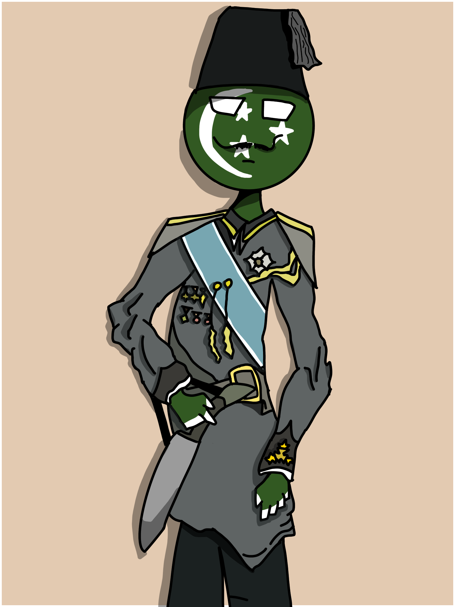 Kingdom of Egypt (Countryhumans) - ibisPaint