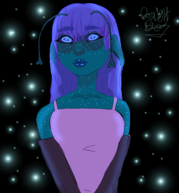 Random space oc - ibisPaint
