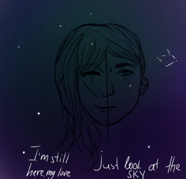 She is here, Mark - ibisPaint