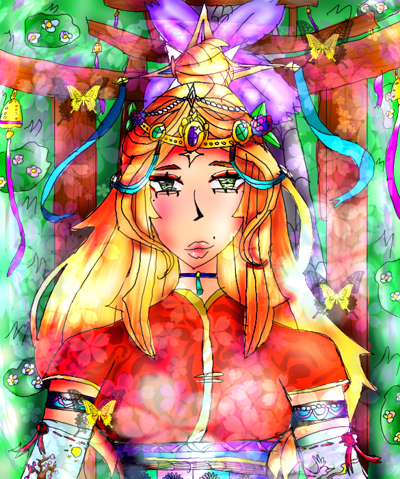 Sakura walk - ibisPaint