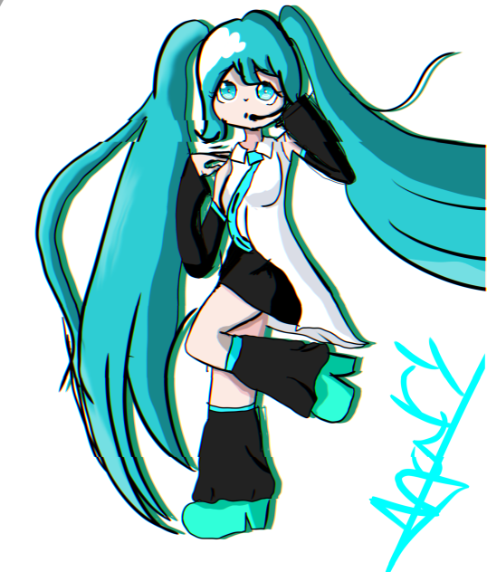 Miku Miku - ibisPaint
