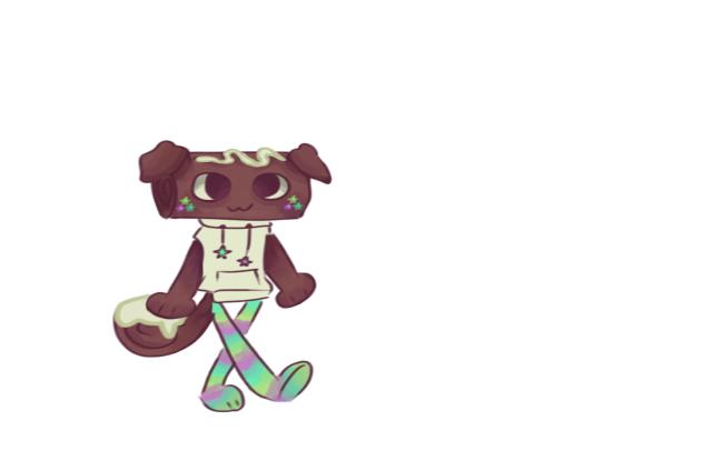 goofy dog cosmo wip - ibisPaint