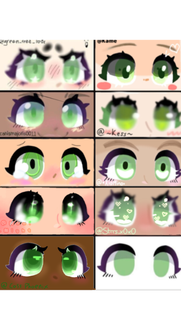 Another gacha eye collab! - ibisPaint