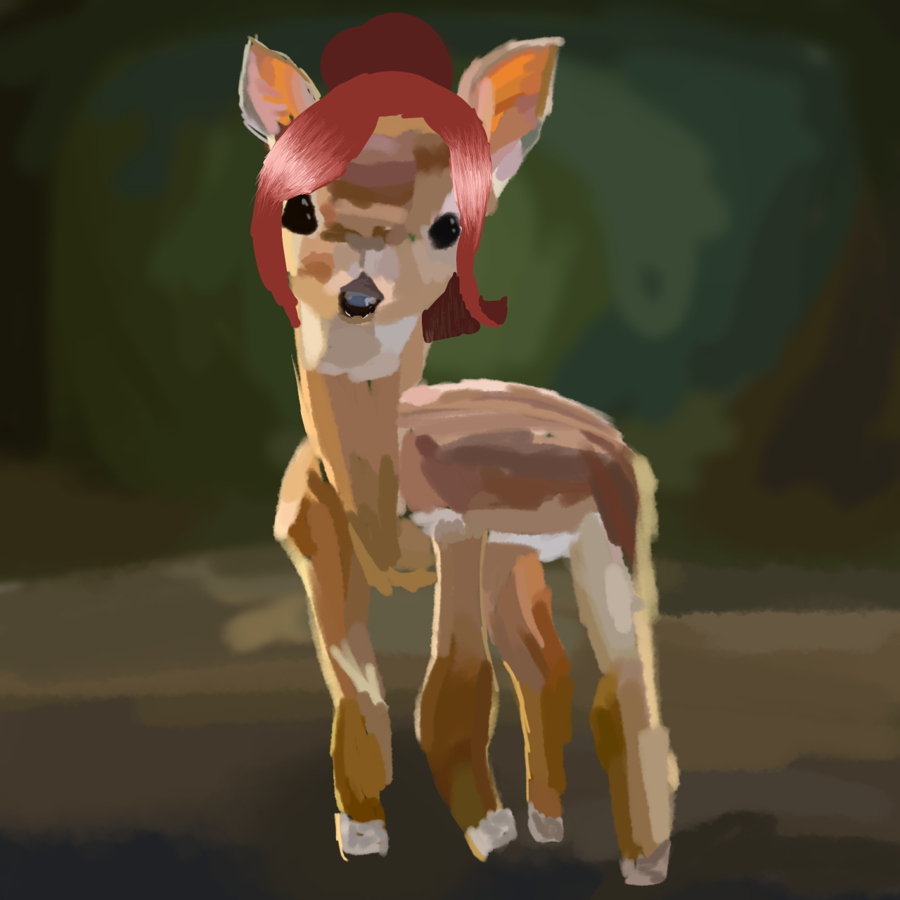 Belles deer - ibisPaint