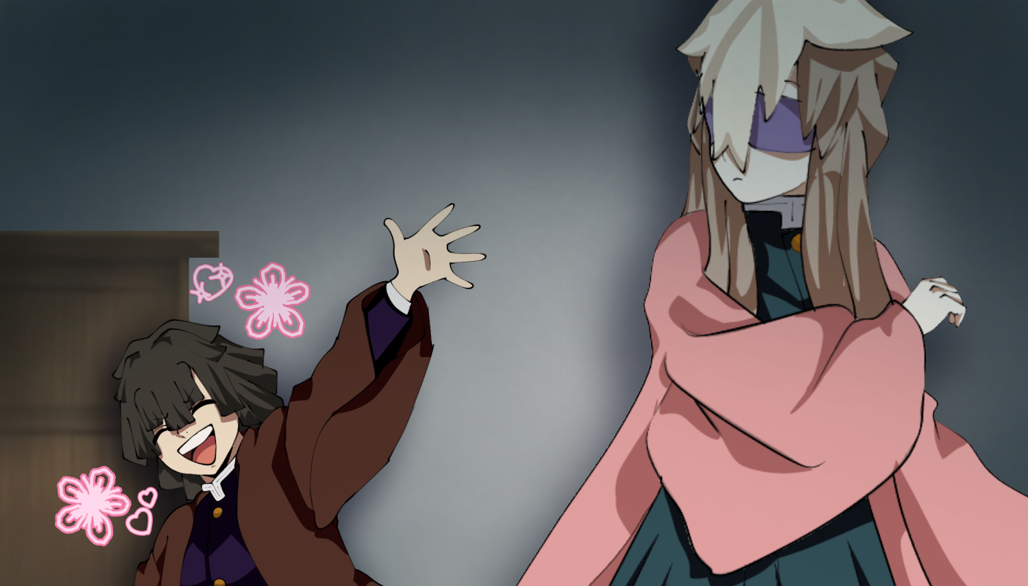 KNY OC demon slayer pair! (friends) - ibisPaint