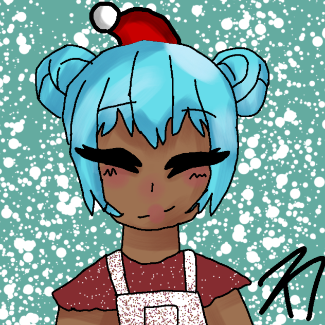 Christmas girl - ibisPaint