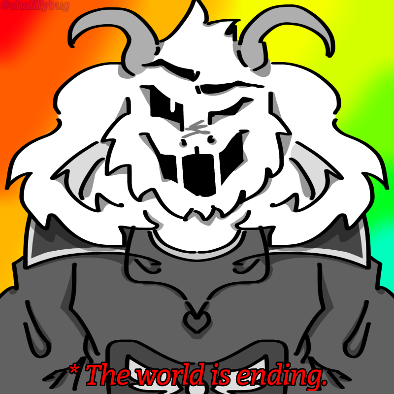 asriel dreemurr - god of hyperdeath - ibisPaint