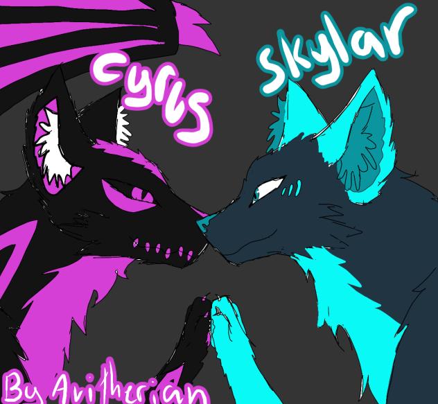 Cyrus and Skylar - ibisPaint