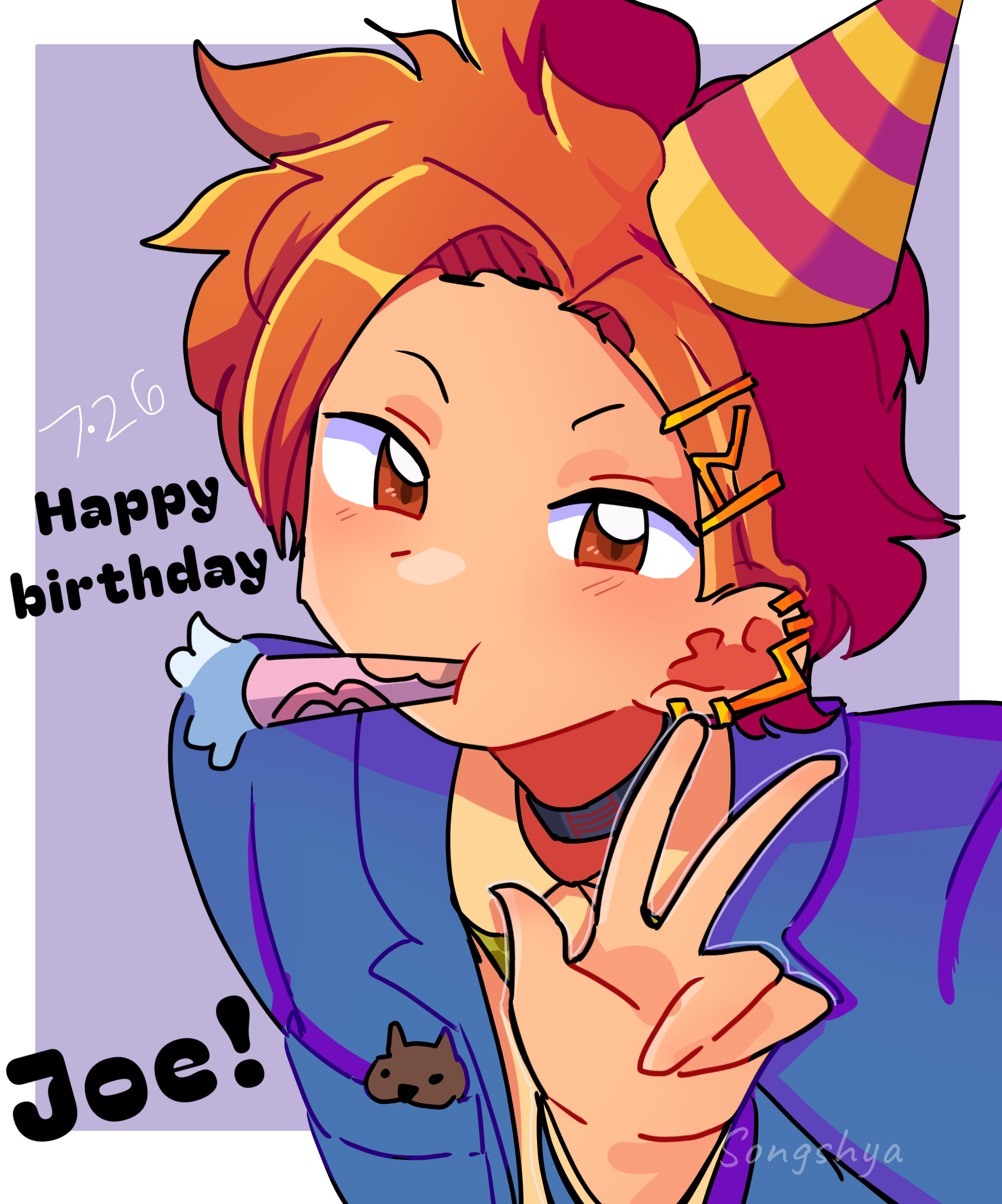 Happy birthday Joe!! - ibisPaint