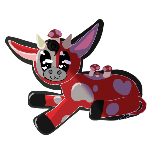 mushroom cow 🍄🐄 - ibisPaint