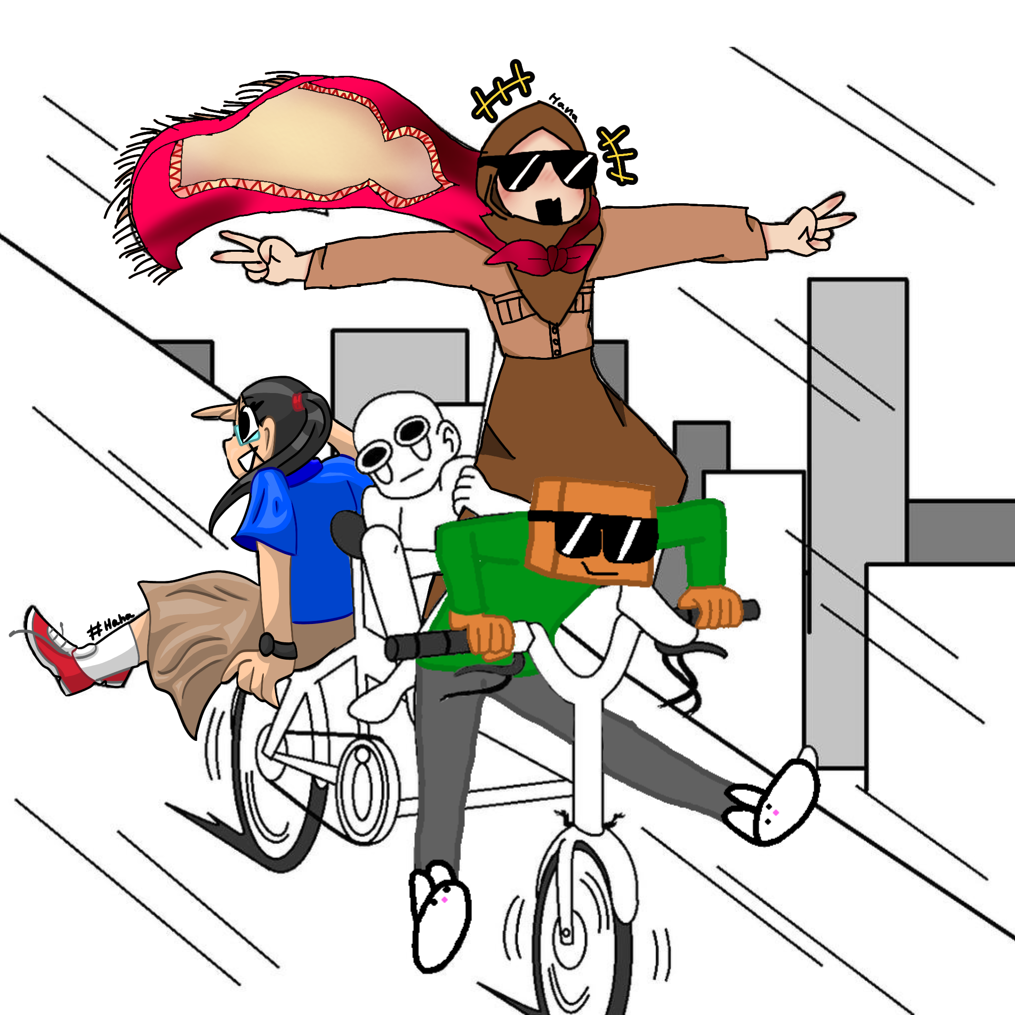 Collab lagi gess😎 - ibisPaint