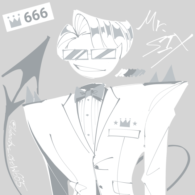 Mr. Six (random oc) - ibisPaint