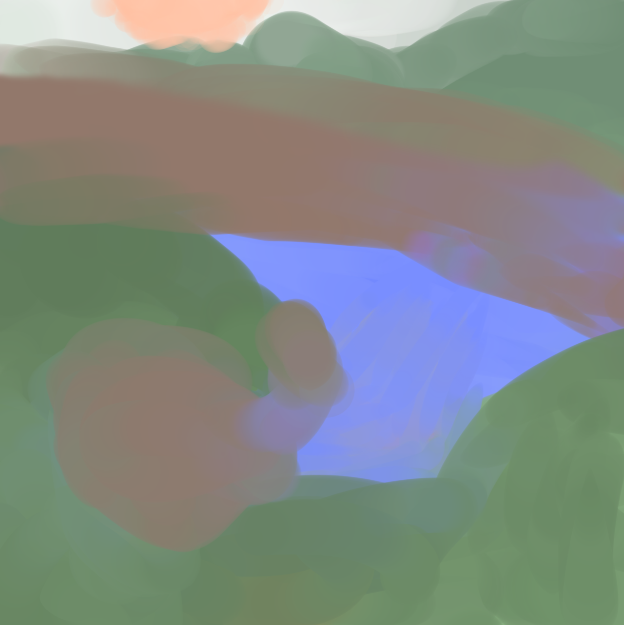 A river - ibisPaint