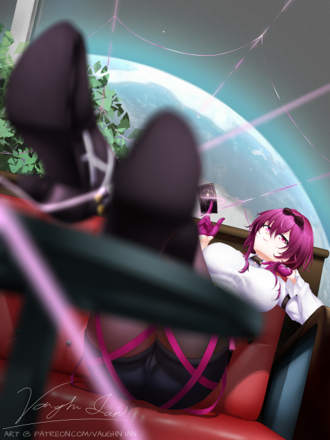 Kafka - Honkai Star Rail - ibisPaint