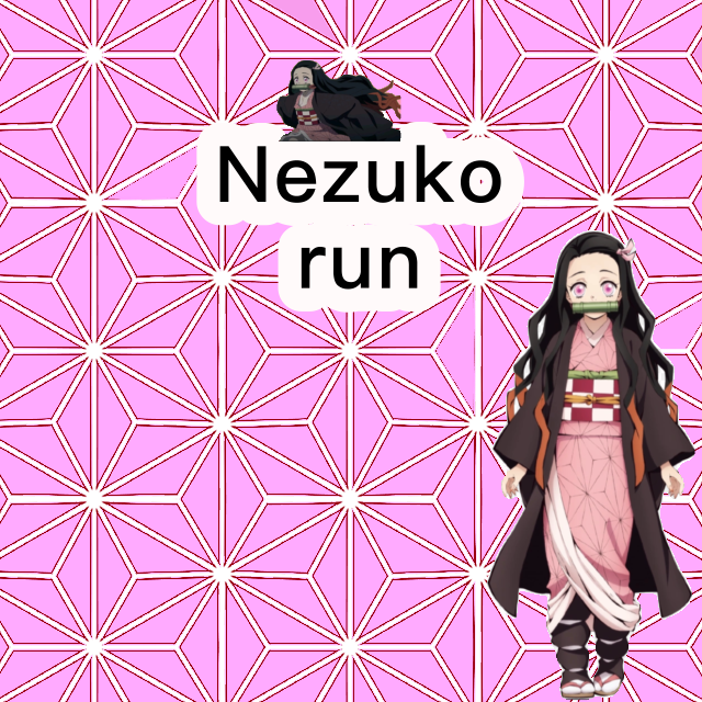 Nezuko run - ibisPaint