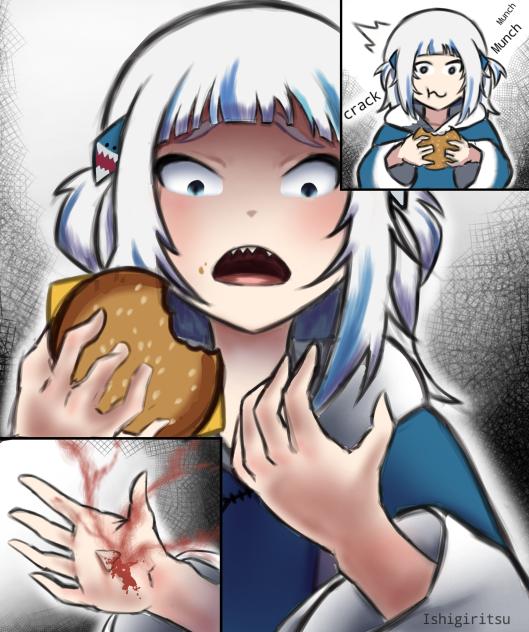 Shark lose tooth - ibisPaint