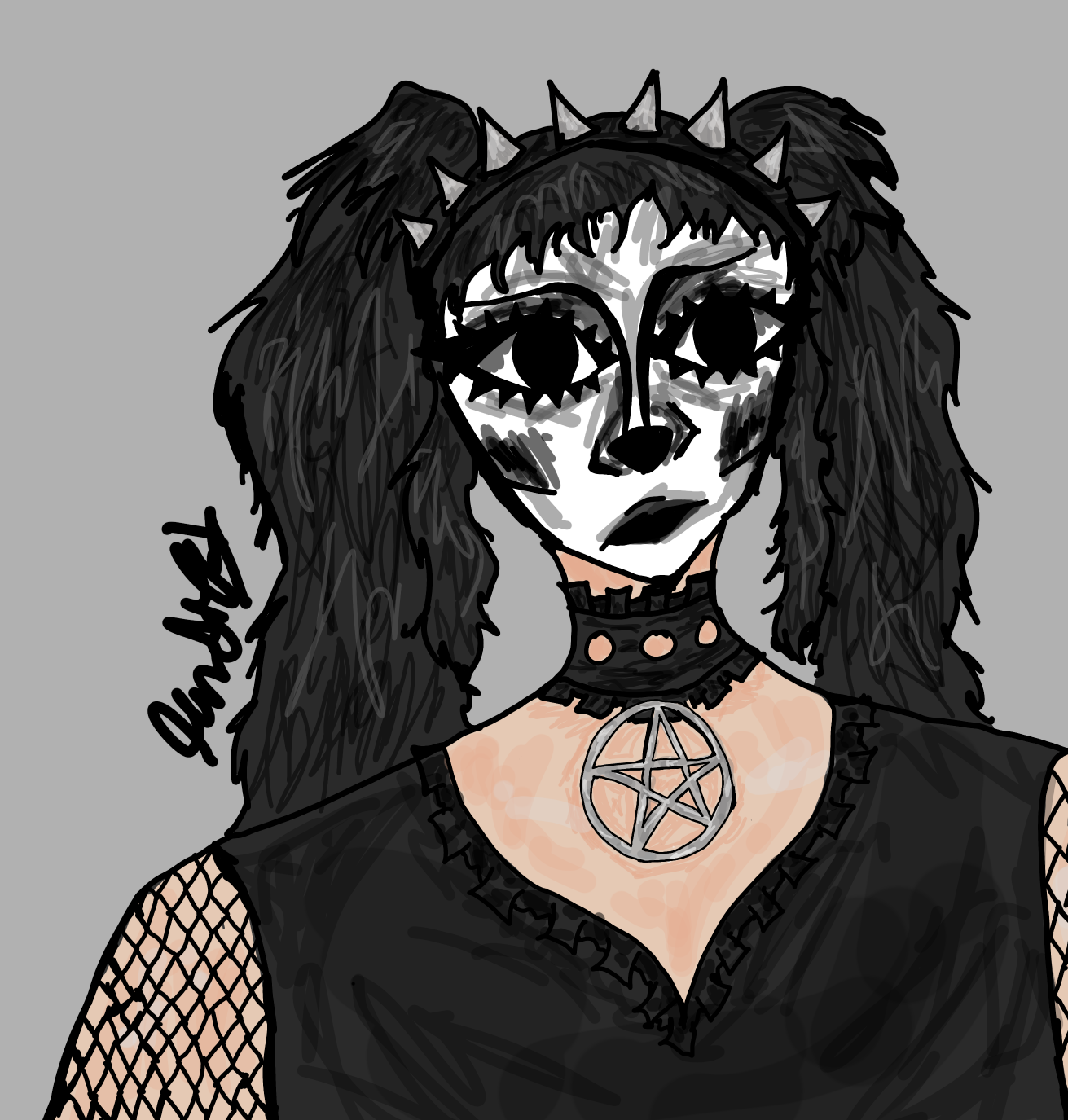Goth girl - ibisPaint