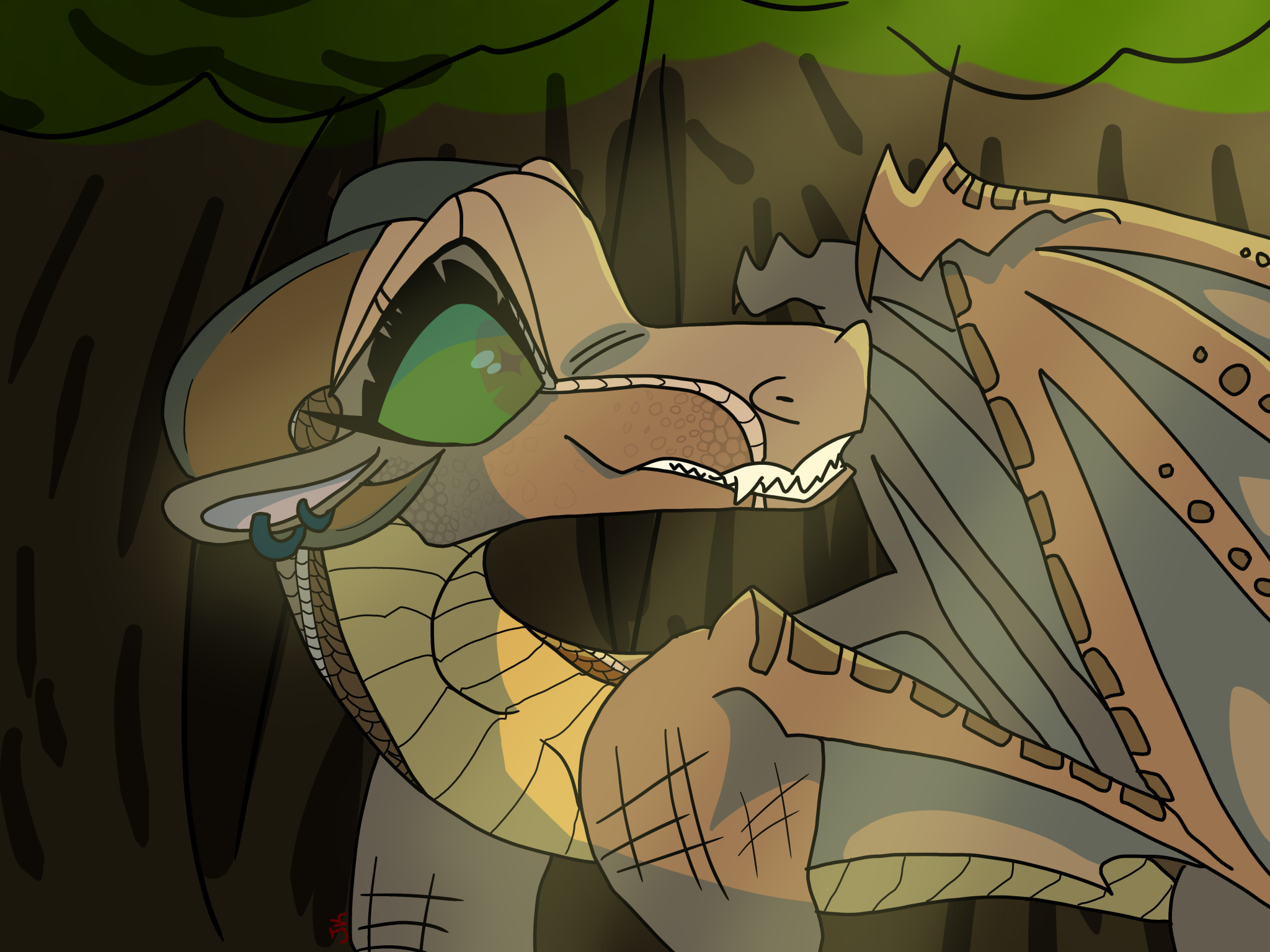 Prize for Dart_Frog_the_MudWing! - ibisPaint