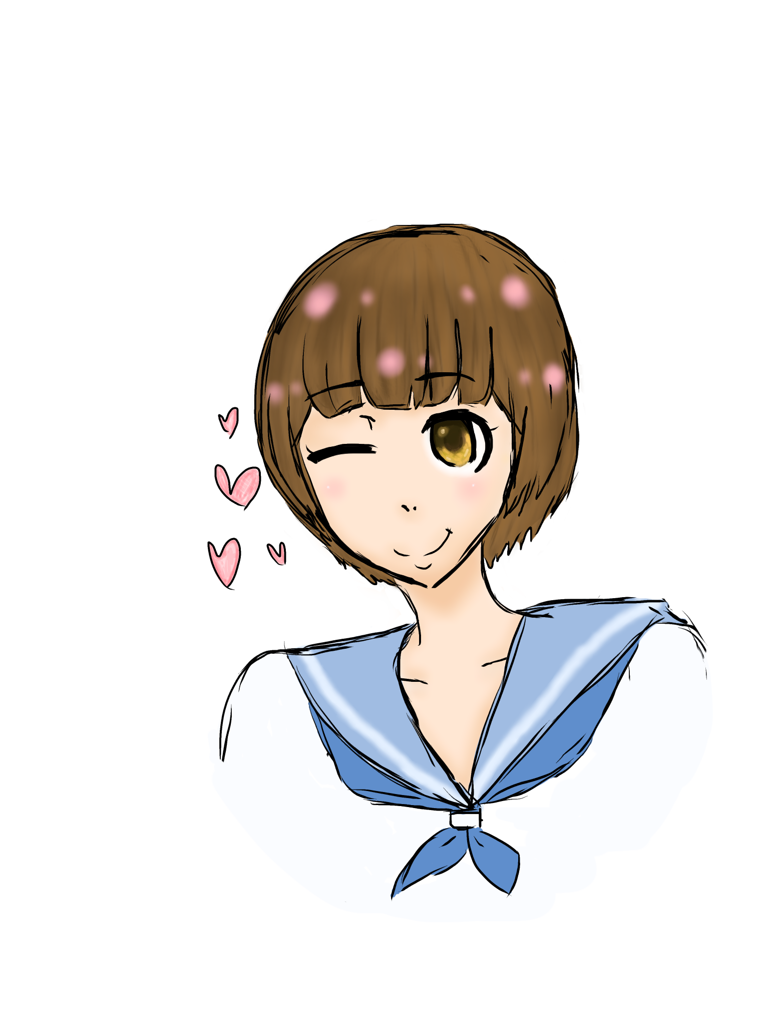 Mako from Kill La Kill - ibisPaint