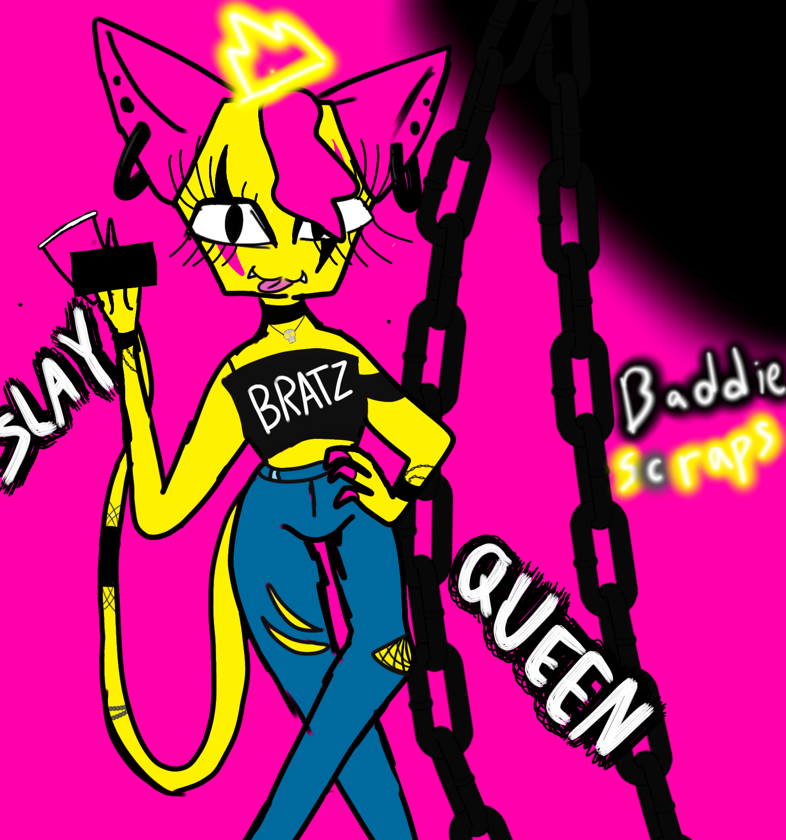 Baddie Scraps UwU ♥(Dandy's World)_Restored - ibisPaint