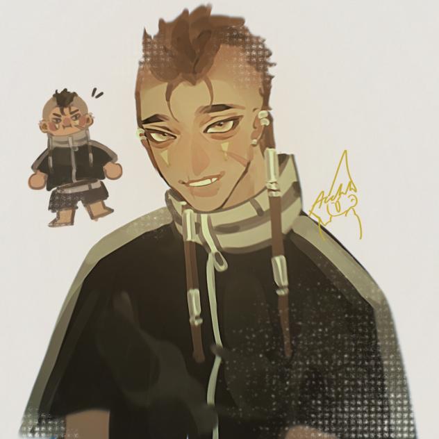 Mohawk guy idk - ibisPaint