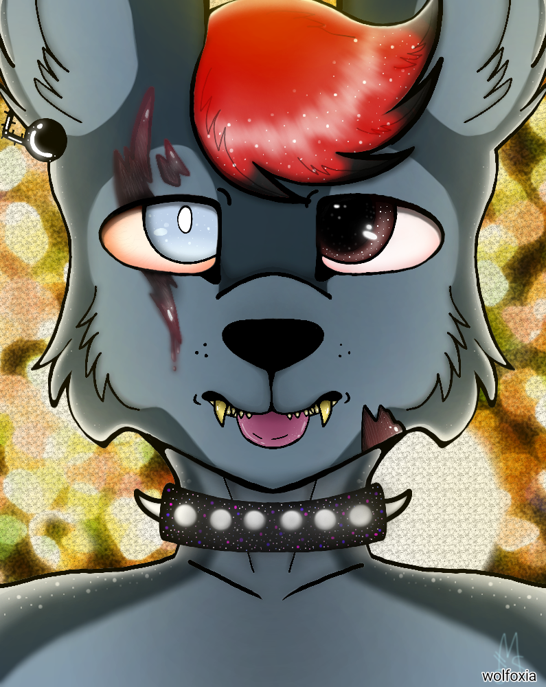 Deafy the husky - ibisPaint