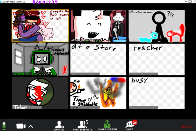 Zoom collab - ibisPaint