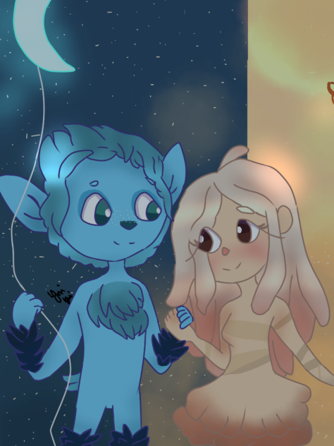 Mune and Glim - ibisPaint