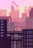 Pixel Buildings - ibisPaint